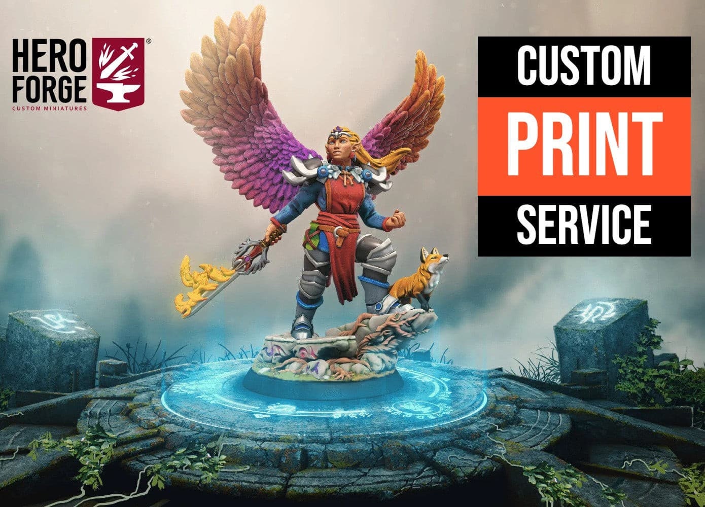 Custom Hero Forge Print - Etsy