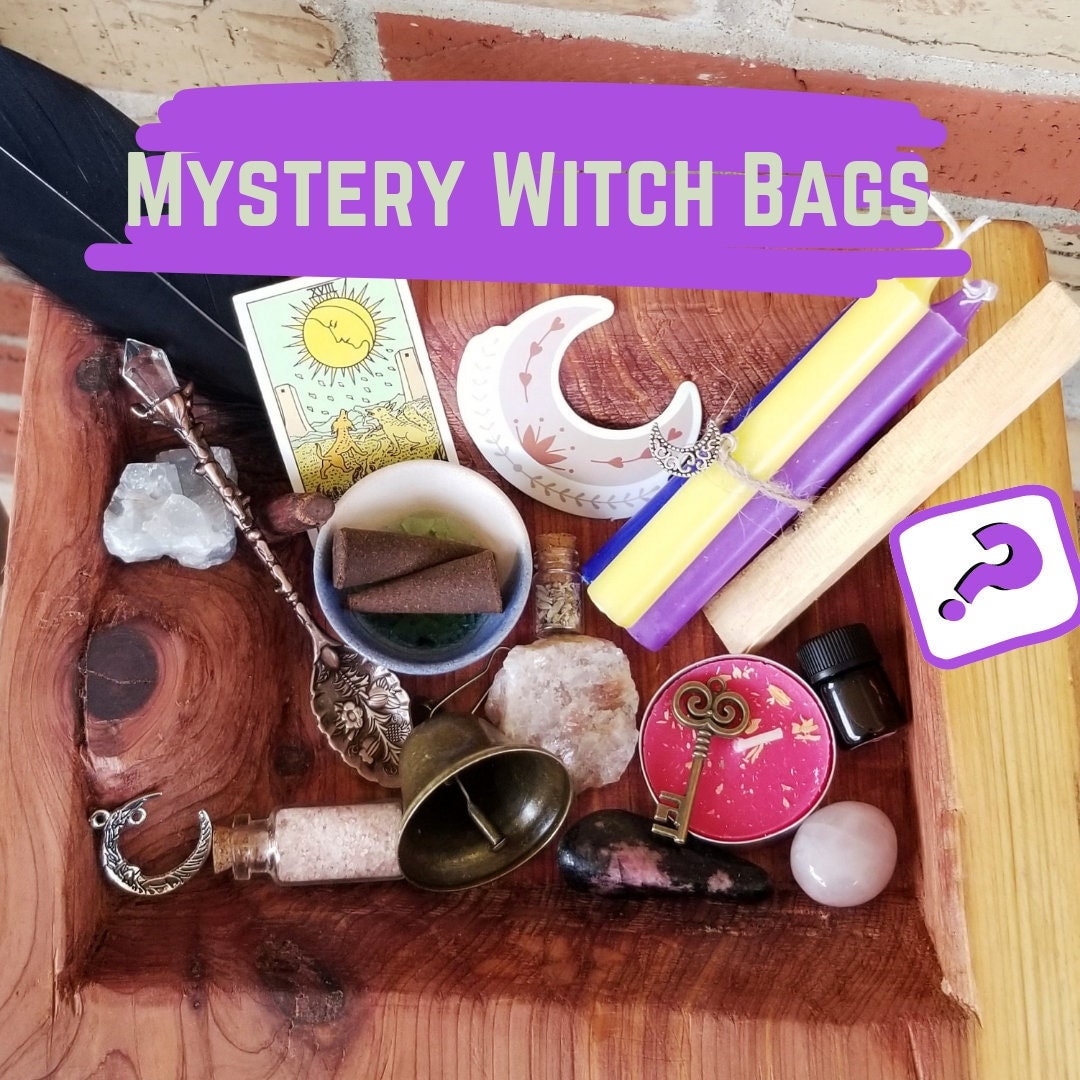 Mystery Witch Bag, Medium, Witchcraft, Altar Supplies, Mystery Witch ...