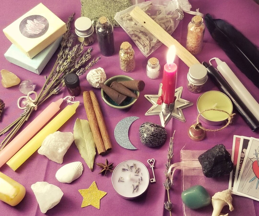 Mystery Witch Bag, X Large, Altar Supplies, Witchcraft, Witchy Grab Bag ...