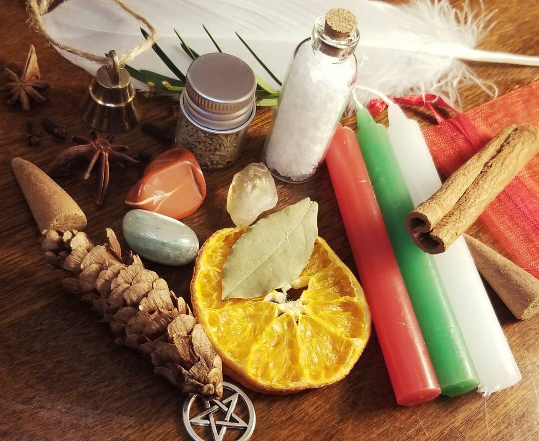 Winter Mystery Witch Bag, Medium, Yule, New Year, Altar Supplies ...