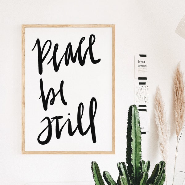 Peace Be Still - Etsy