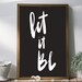 Let It Be Wall Art, Beatles Poster, Art Print, Gift for Her or for Him ...