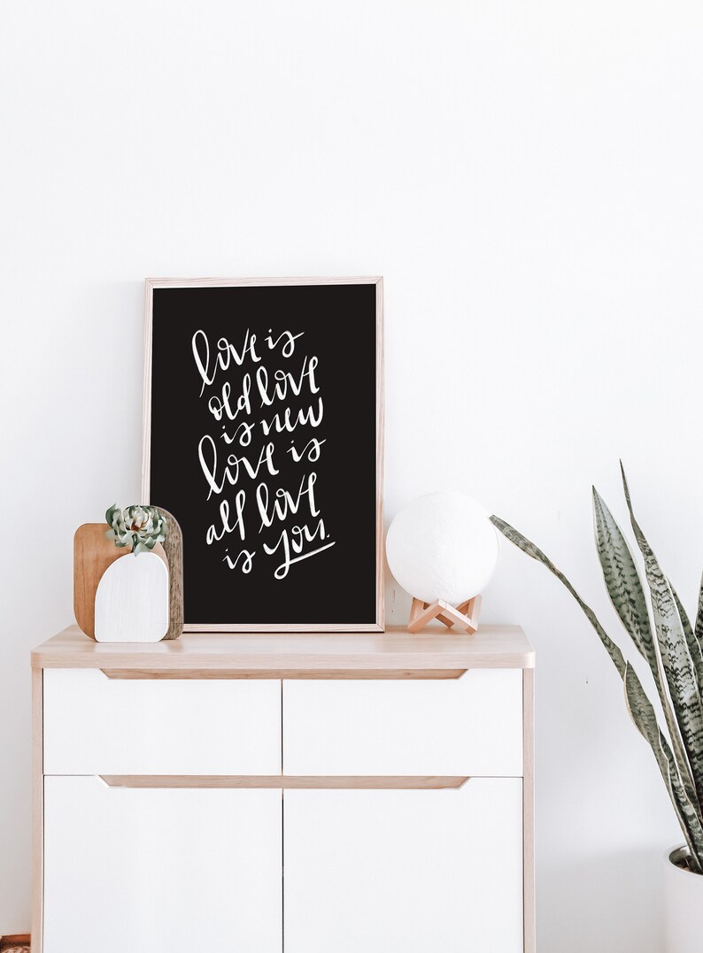 Because Song Beatles Art Beatles Poster Song Lyrics Song - Etsy