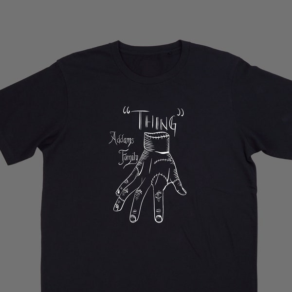 Thing Addams Shirt - Etsy