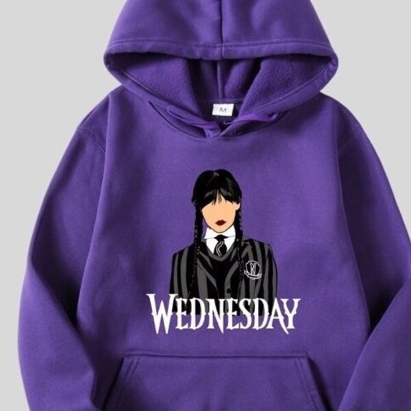 Wednesday Addams Hoodie - Etsy