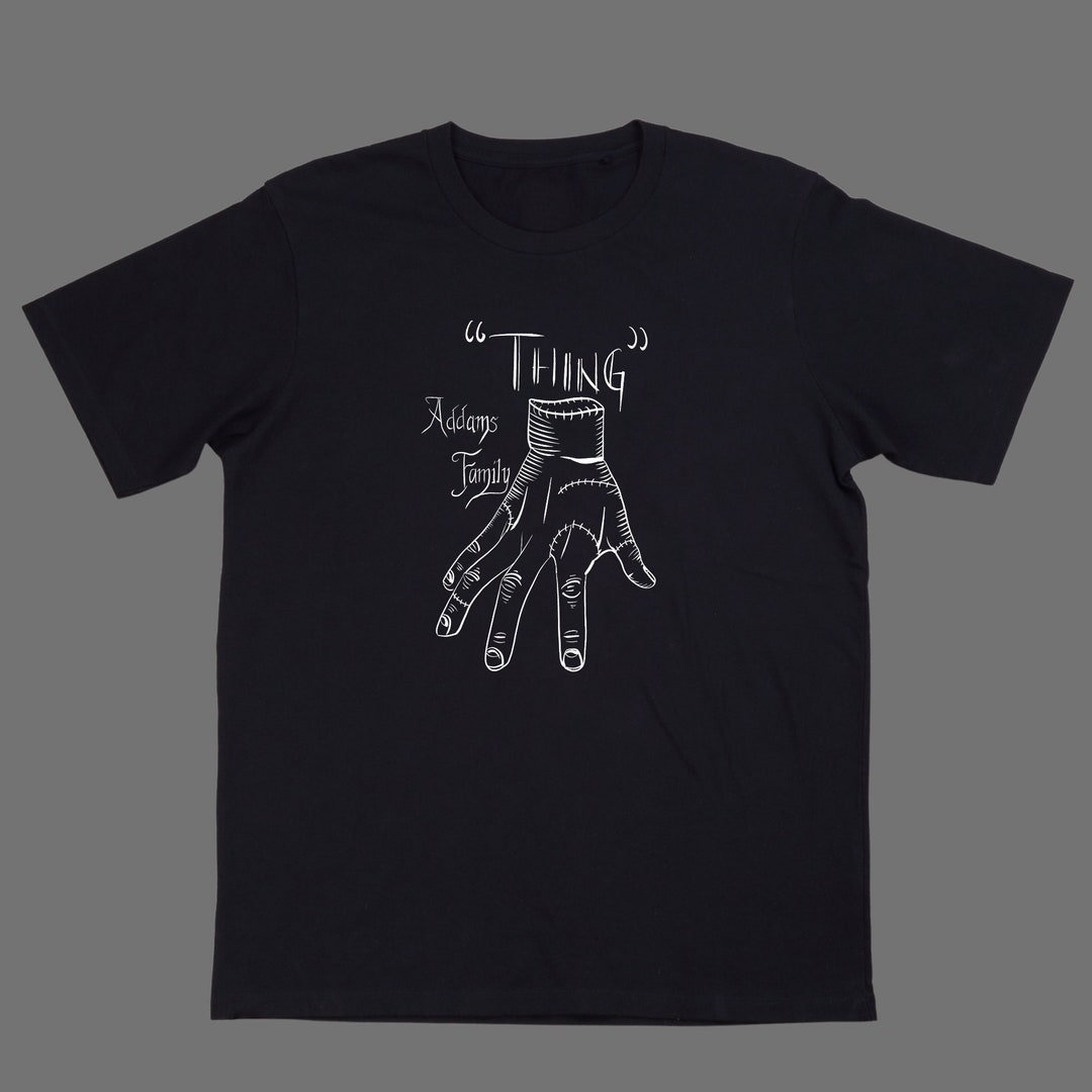 Thing Addams Addams Family Shirt Wednesday Tee Dia De Los Muertos Merch ...