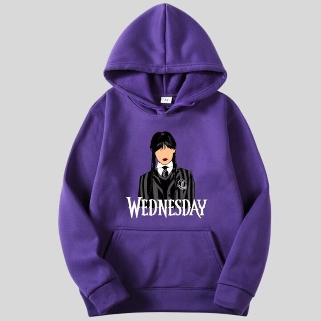 Wednesday Hoodie Addams Family Shirt Wednesday Addams - Etsy
