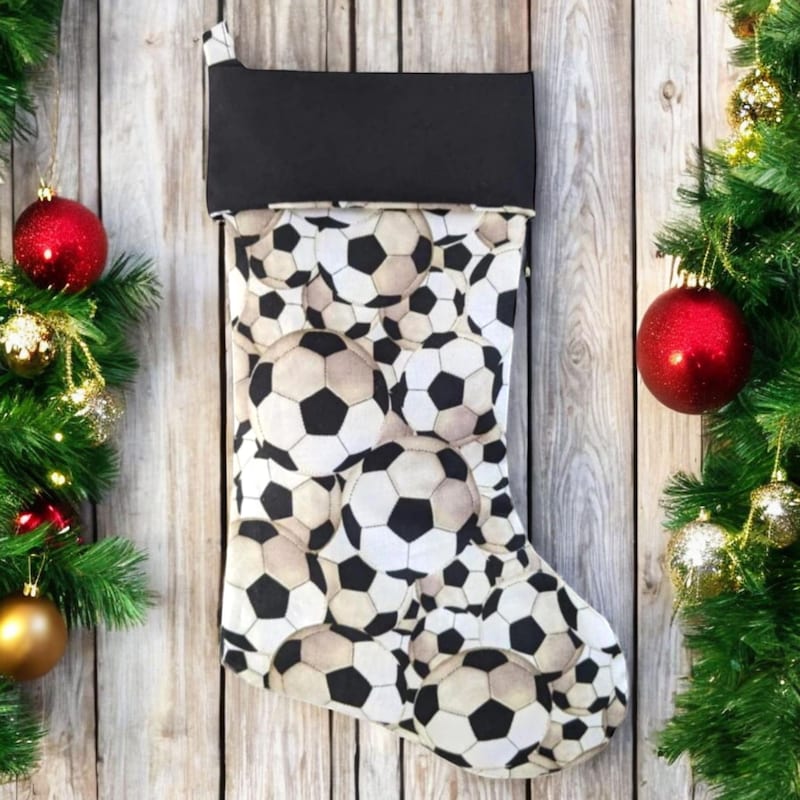 Girls Soccer Stocking - Etsy