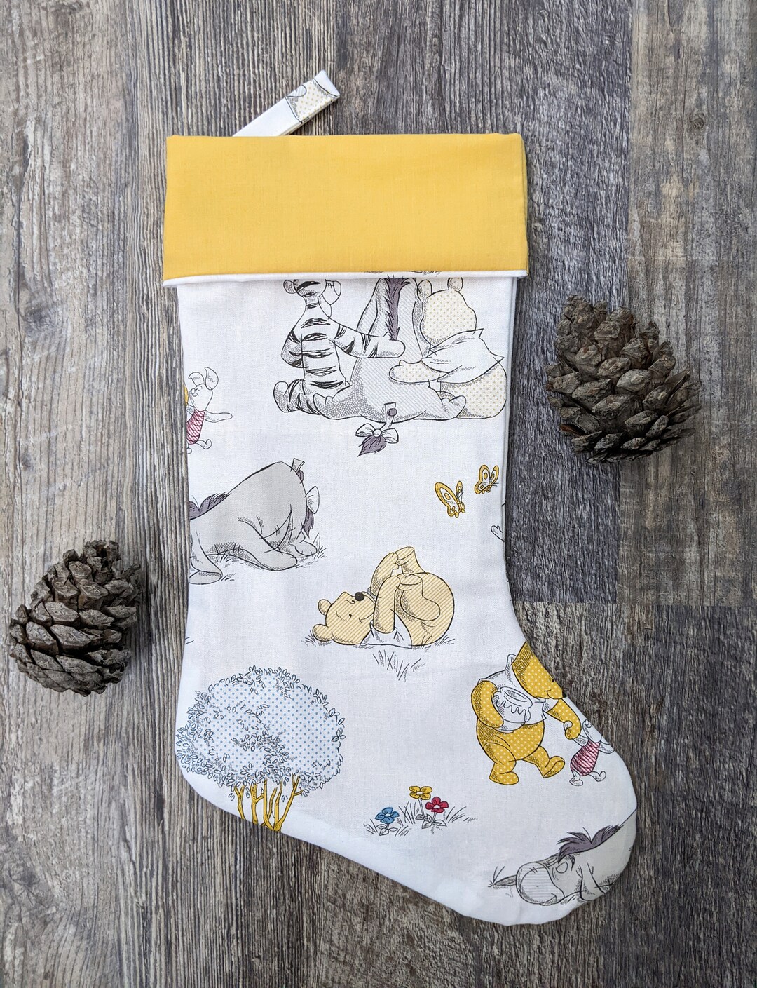 Winnie the Pooh and Friends Christmas Stocking, Holiday Stocking ...