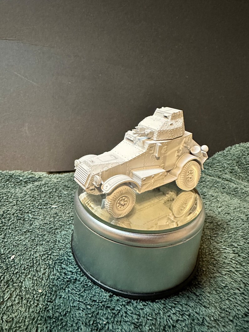 28mm. Panhard 165 Armored Car (A War Machine Model) Closed and Open ...