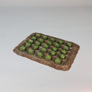 28mm Japanese Village Farm Crops, 3D Printed Tabletop Terrain Unpainted ...