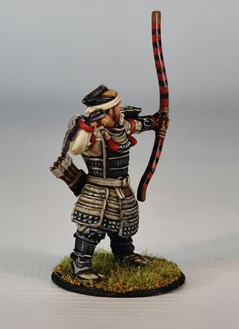 Japanese Samurai Bases Included. Unpainted - Etsy