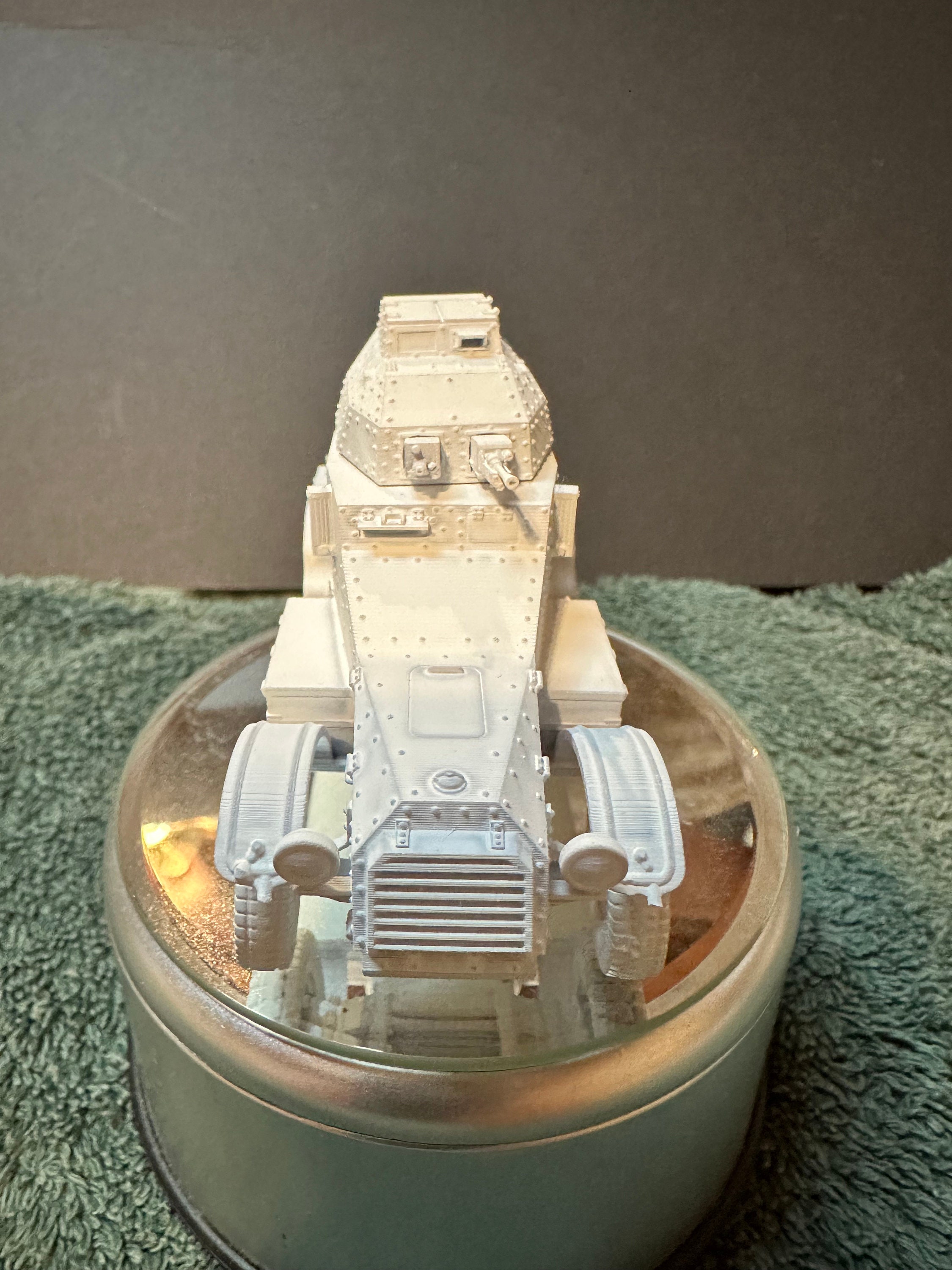 28mm. Panhard 165 Armored Car (A War Machine Model) Closed and Open ...