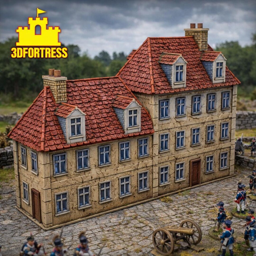 Napoleonic Era Building 18 3D Printed Under License and Comes Unpainted ...