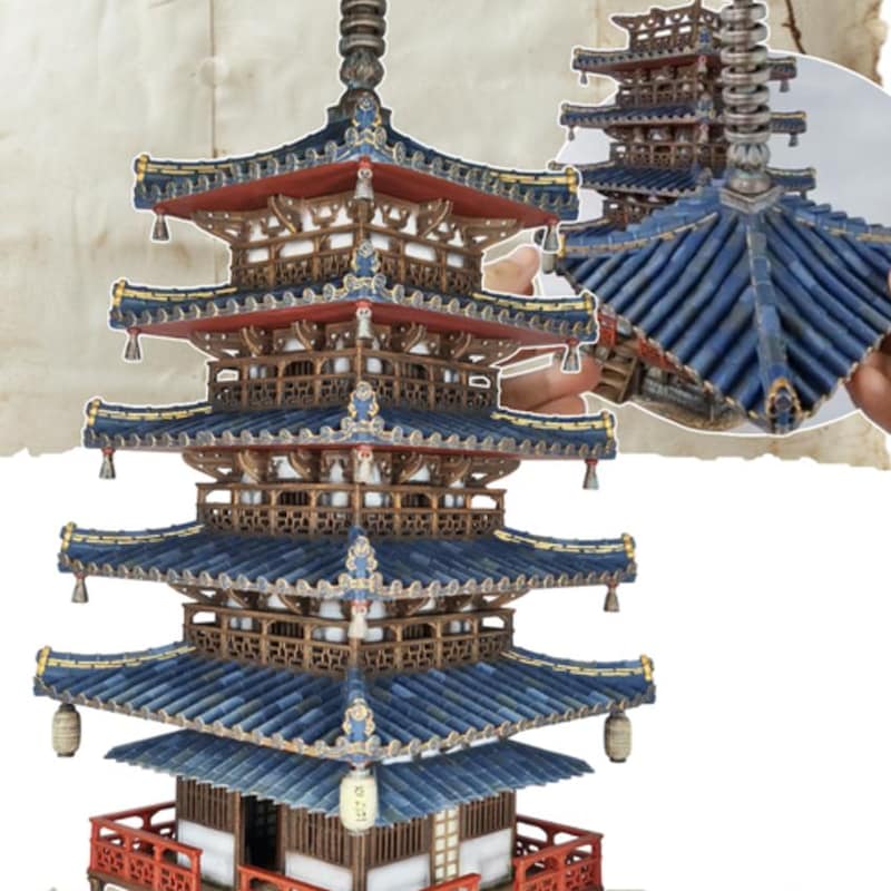 Miniature Pagoda - Etsy