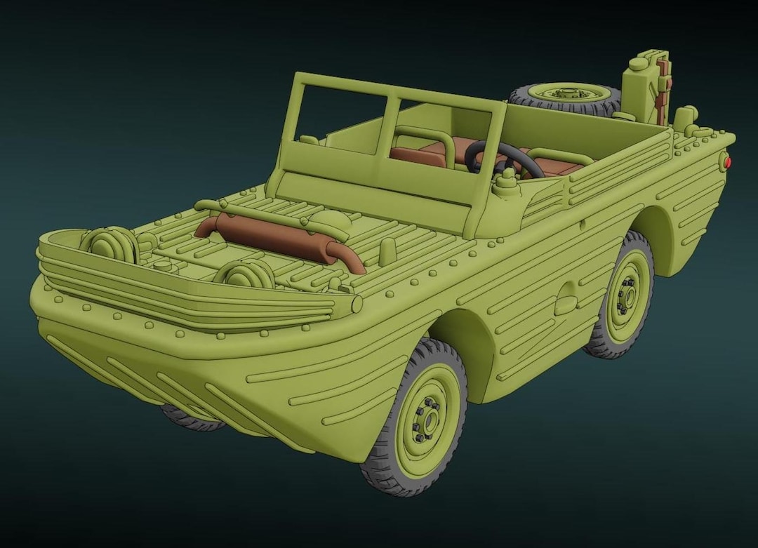 28mm Ford GPA Seep 3d Model Printed in Liquid Resin - Etsy