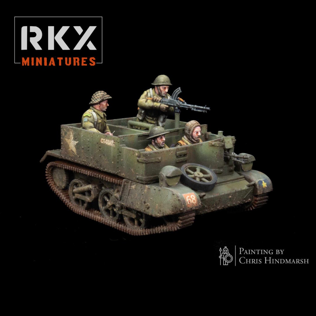 28mm. Universal (bren) Troop Transport Resin Model. WWII ...