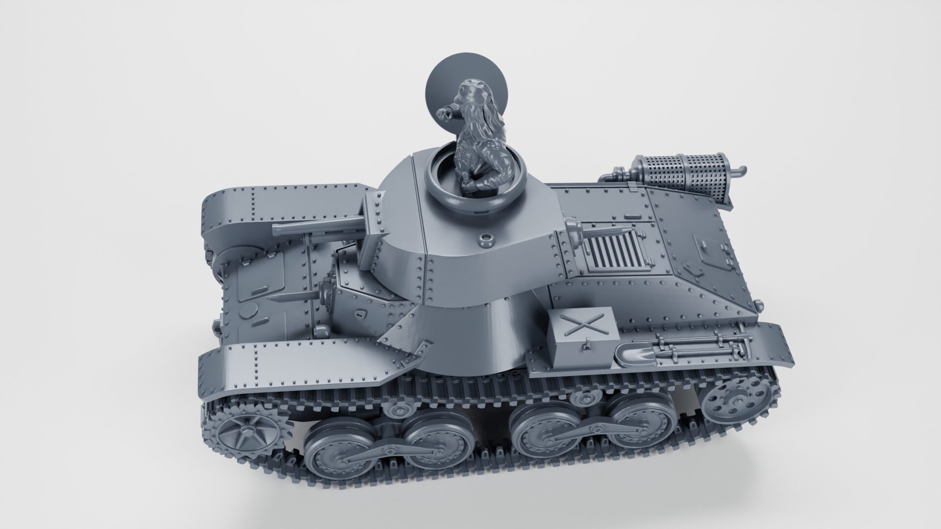 28mm. Type 4 Ke-nu (imperial Japanese Army (IJA) War Machine Model ...