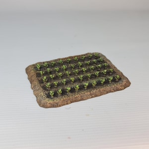 28mm Japanese Village Farm Crops 3D Printed. This Model Comes Unpainted ...