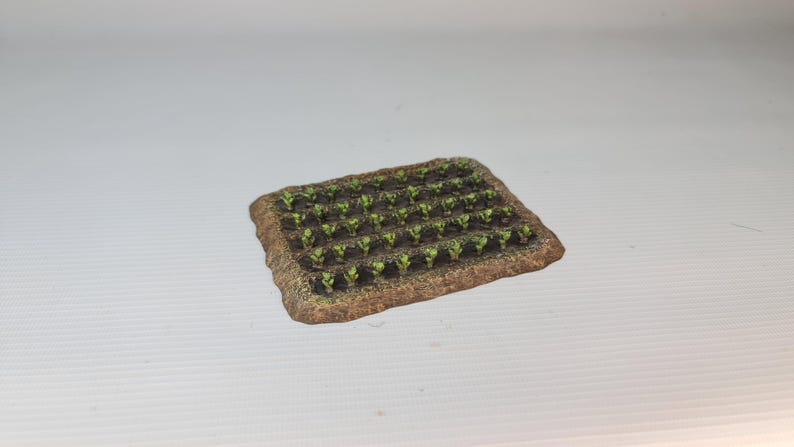 28mm Japanese Village Farm Crops 3D Printed. This Model Comes Unpainted ...