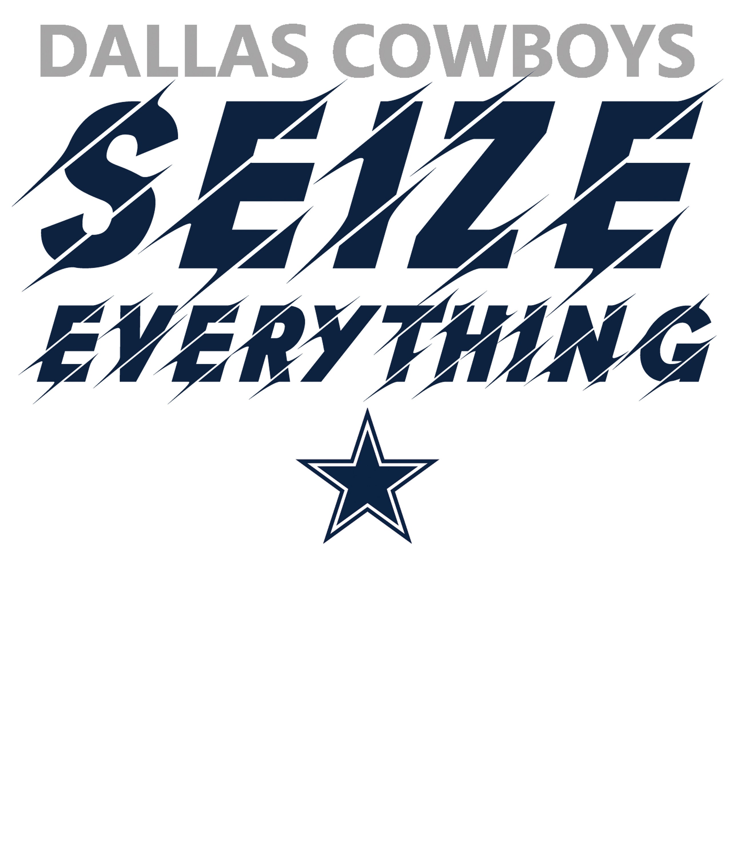 Cowboys Seize Everything Png File for Dtf Printing - Etsy