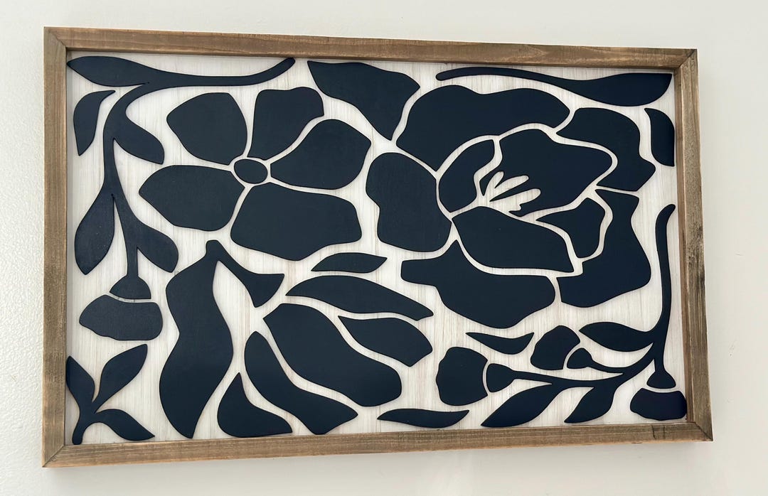 Wildflower Wall Decor - Etsy