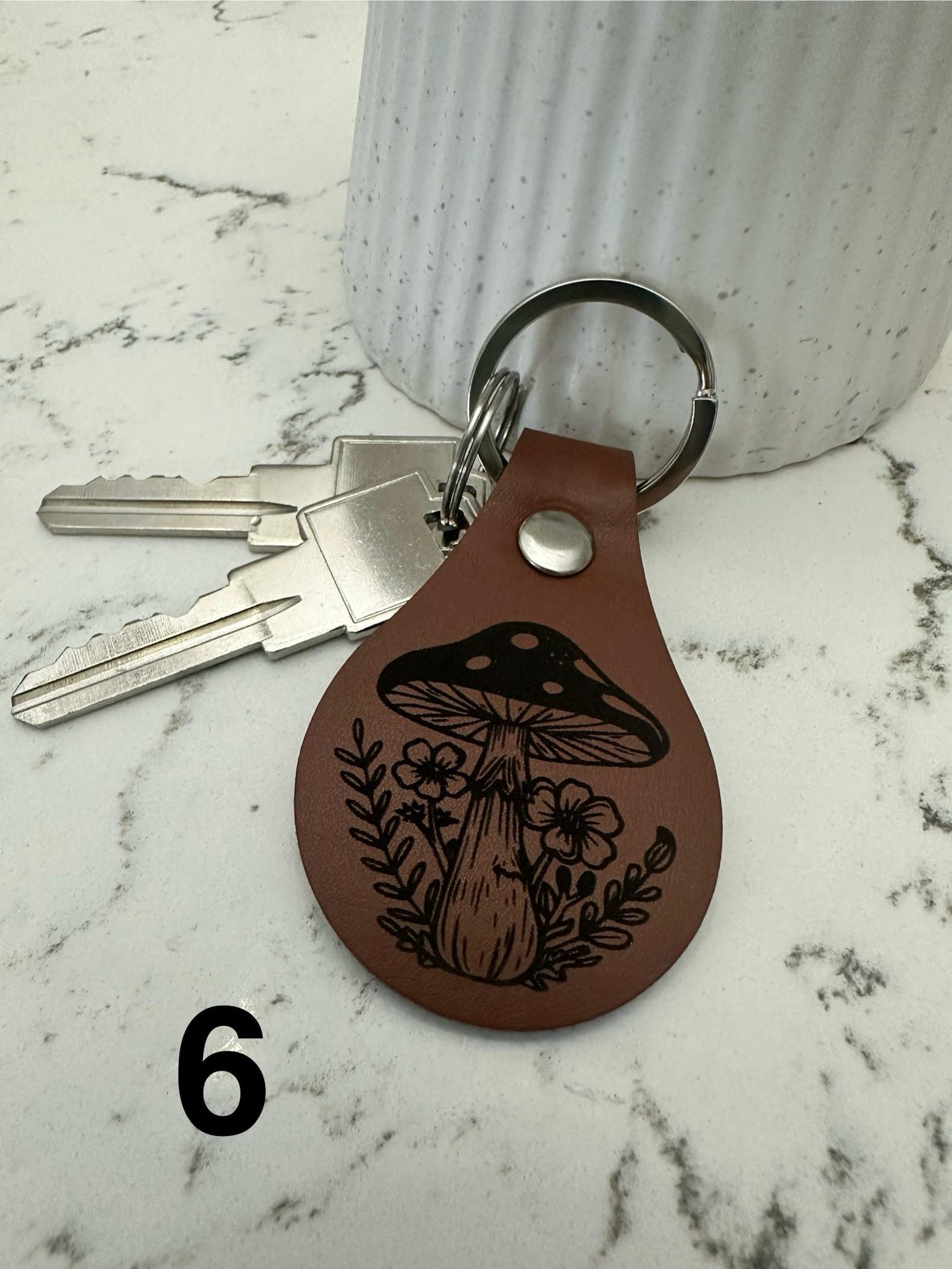 Custom Made Leather Keychains - Etsy