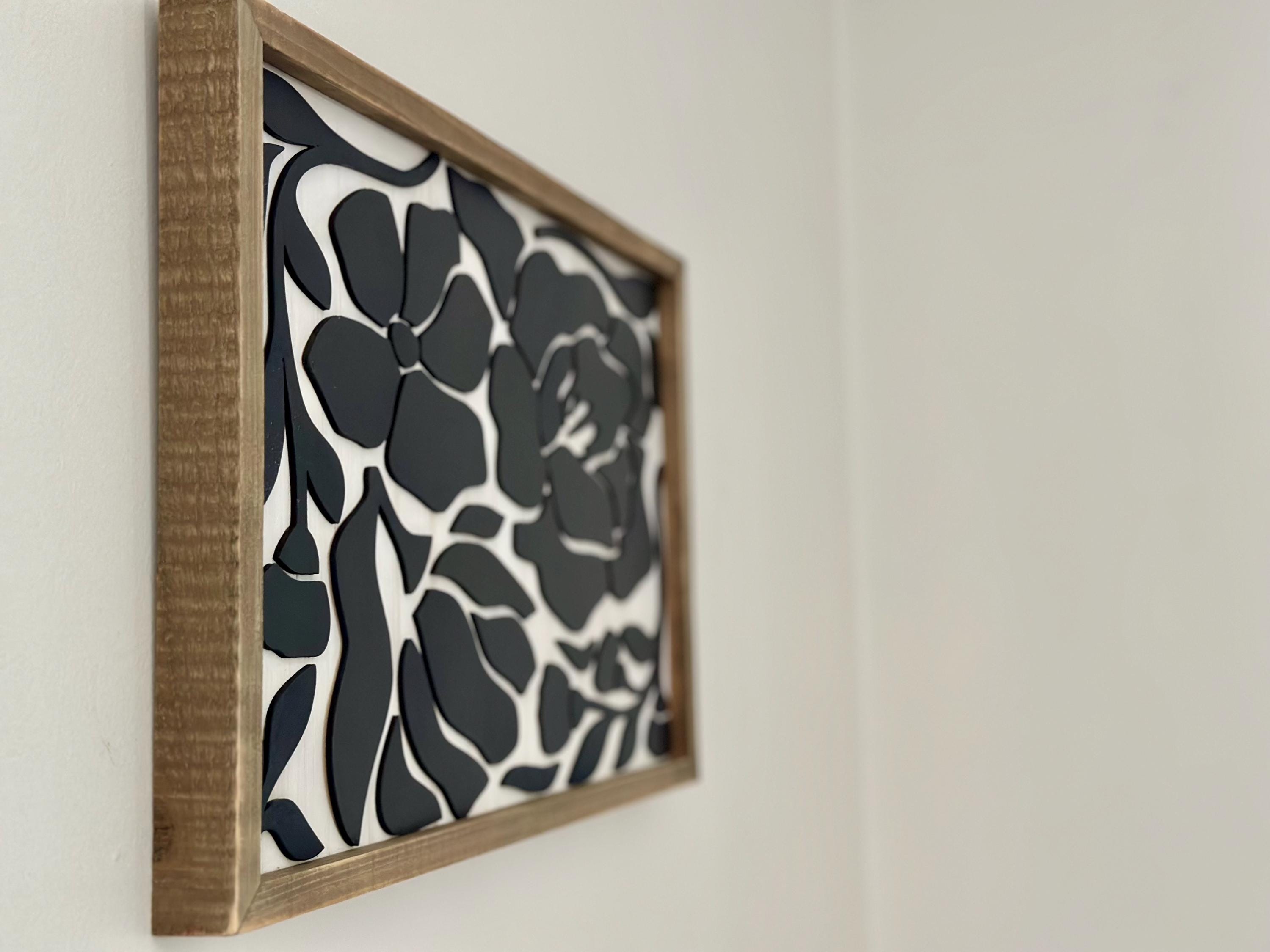 Wildflower Wall Decor - Etsy