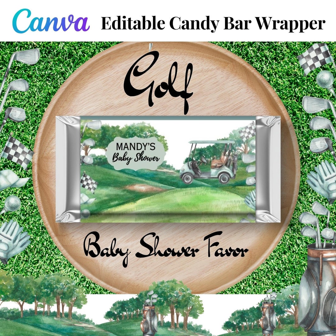 Golf Baby Shower Favor, Golfing Theme, Couples Shower Coed, Tee Time ...