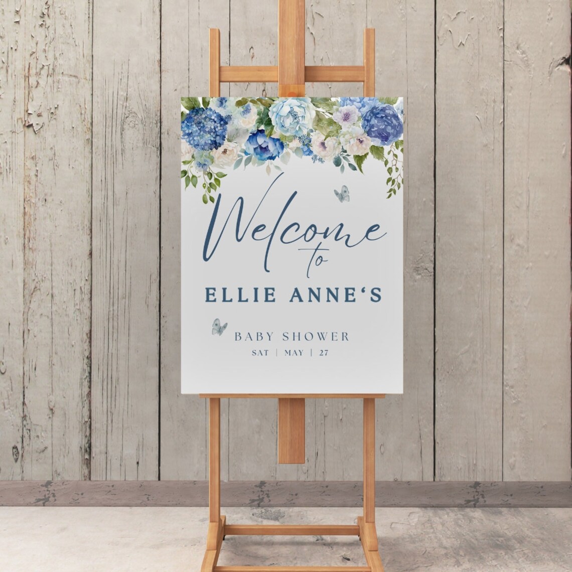 Spring Baby Shower Welcome Sign, Summer Baby Shower Welcome Sign, Baby ...