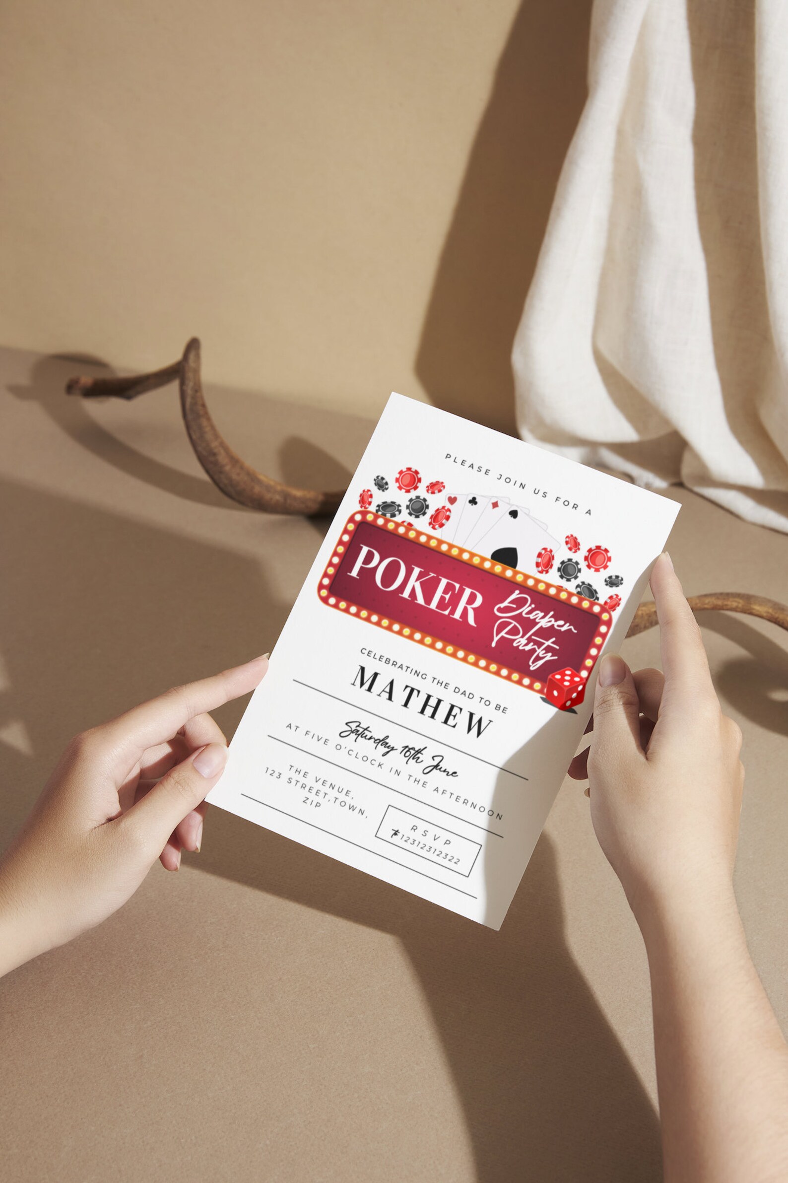 Casino Pamper Party, Poker Diaper Party, Pampers and Poker, Baby Shower ...