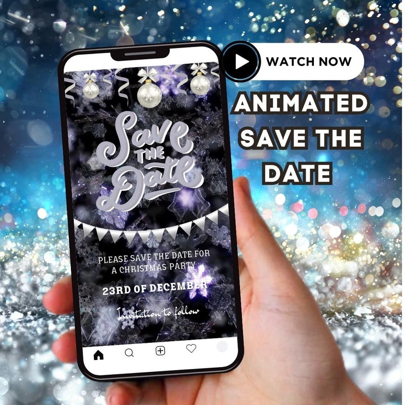 Party Save the Date - Etsy