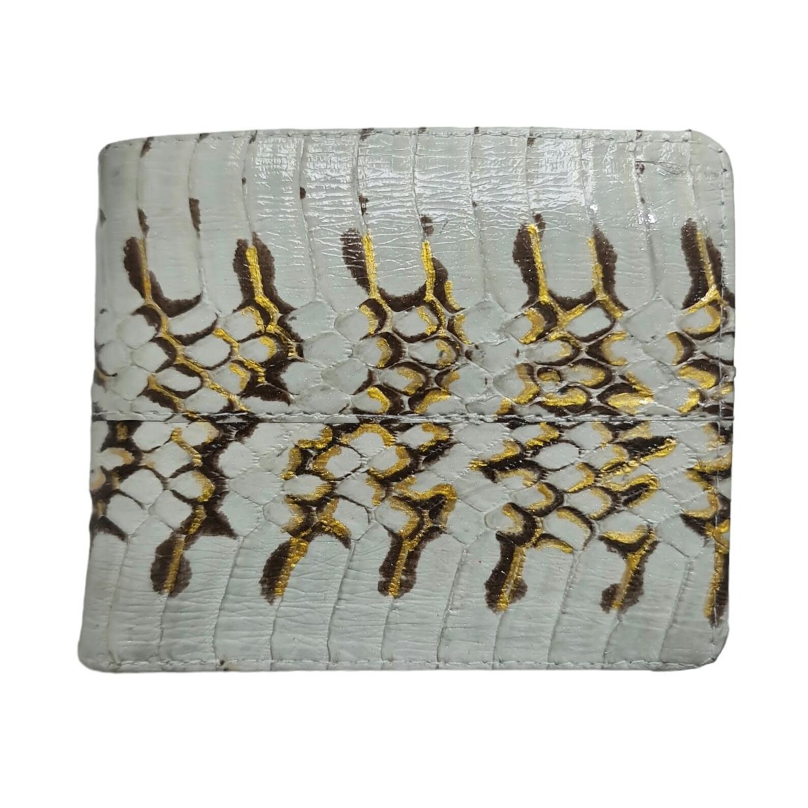 Genuine Grey Cobra Snake Skin Men's Wallet Bifold Exotic Handmade - Etsy