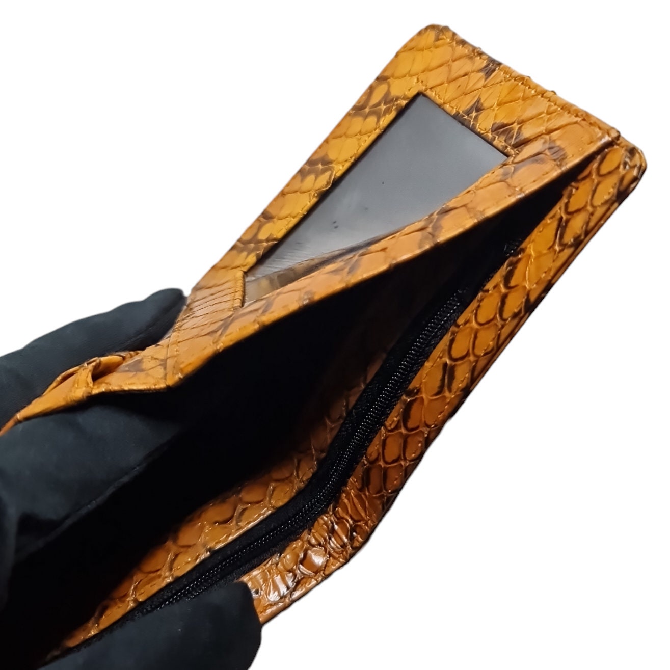 Genuine Cobra Snake Skin Men's Wallet Bifold Light Brown - Etsy