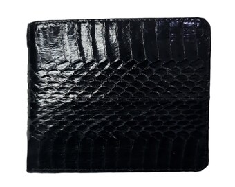 Genuine Grey Cobra Snake Skin Men's Wallet Bifold Exotic Handmade - Etsy