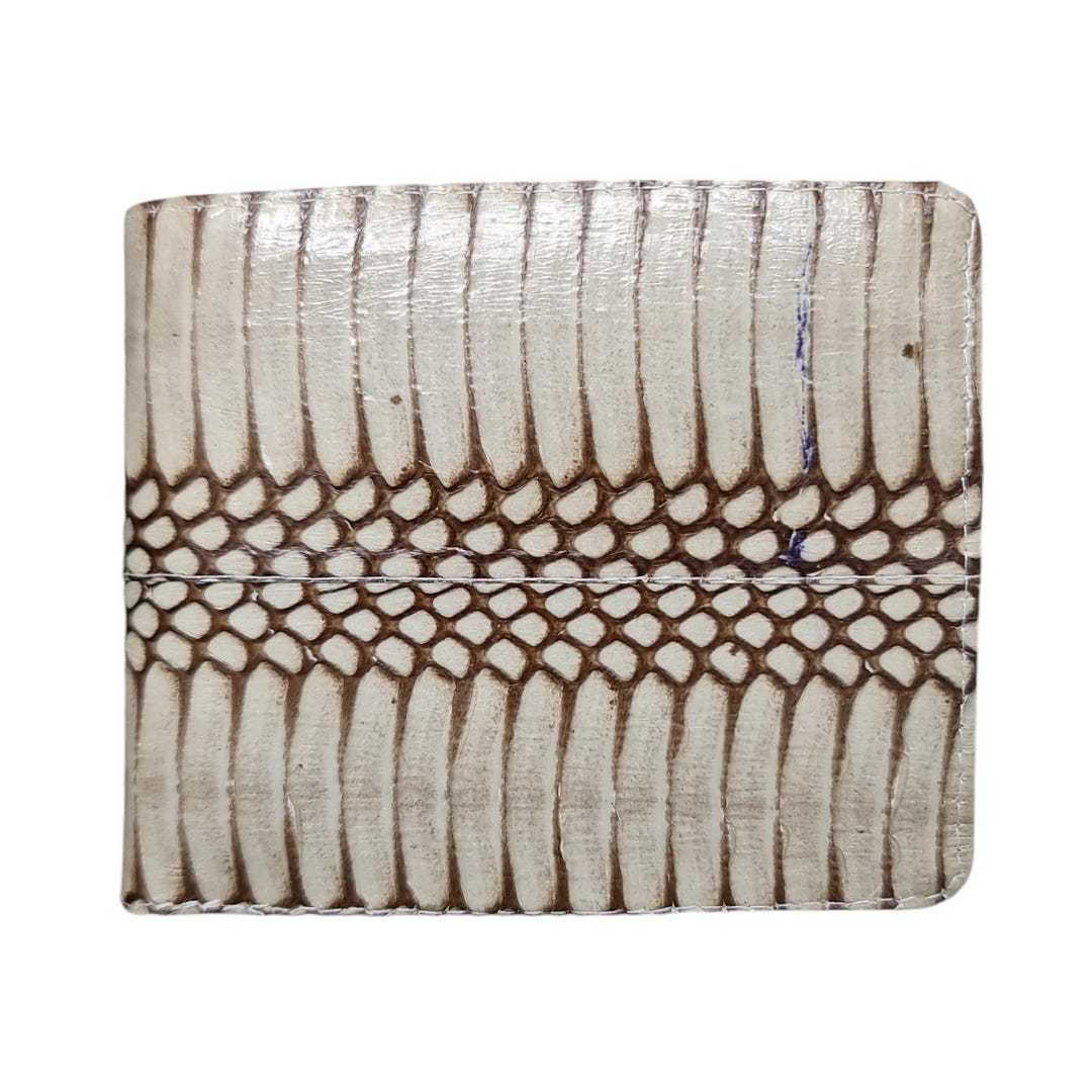 Genuine Grey Cobra Snake Skin Men's Wallet Bifold Exotic Handmade - Etsy