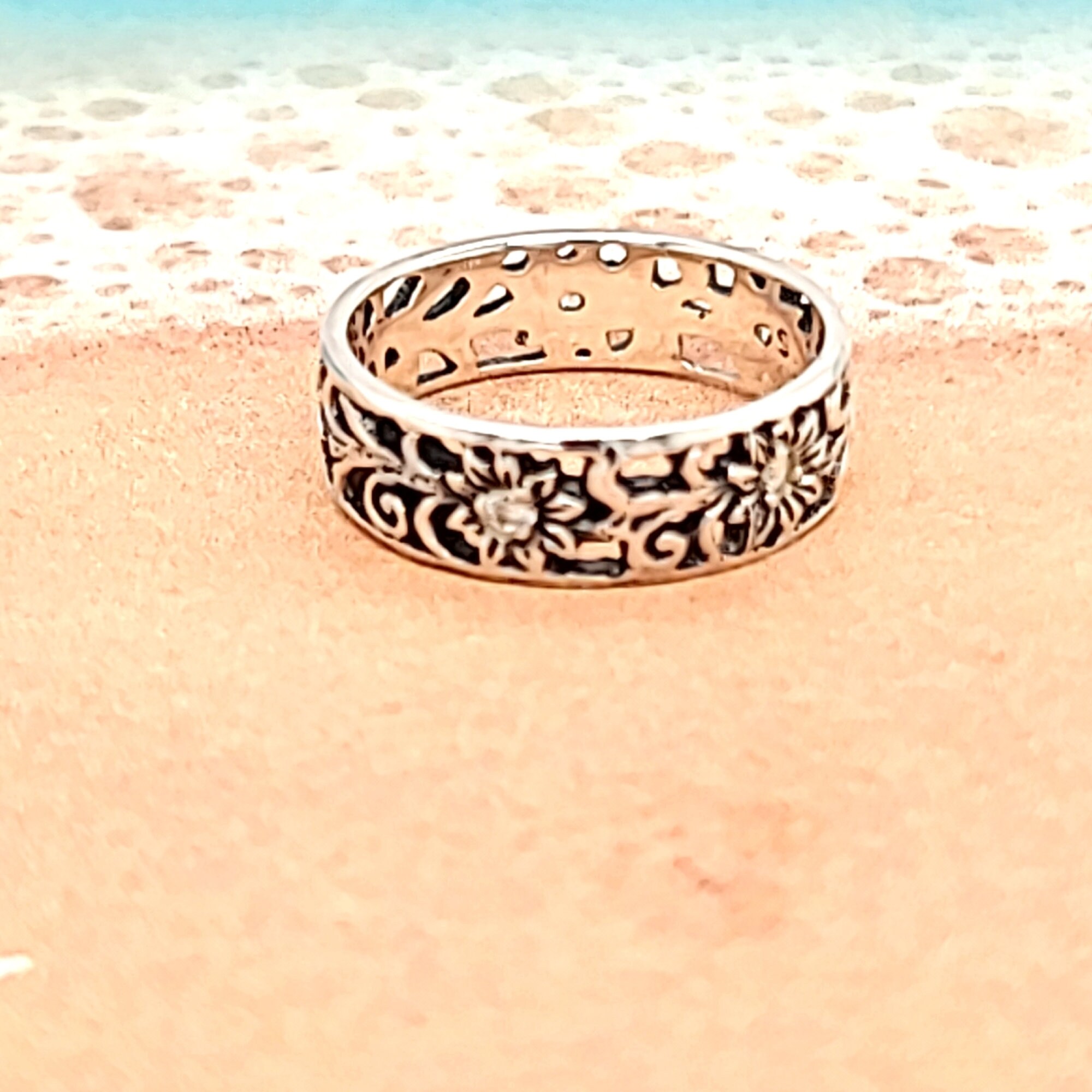 Sterling silver ring Toe rings Women's toe rings | Etsy