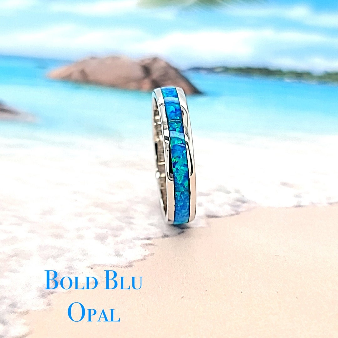 Opal Rings for Women -toe Rings - Women's Toe Rings - Sterling Silver ...