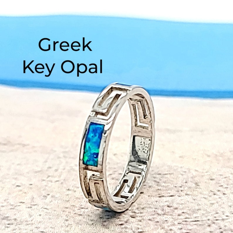 Toe Rings Toe Ring for Women Blue Opal Women's Toe - Etsy