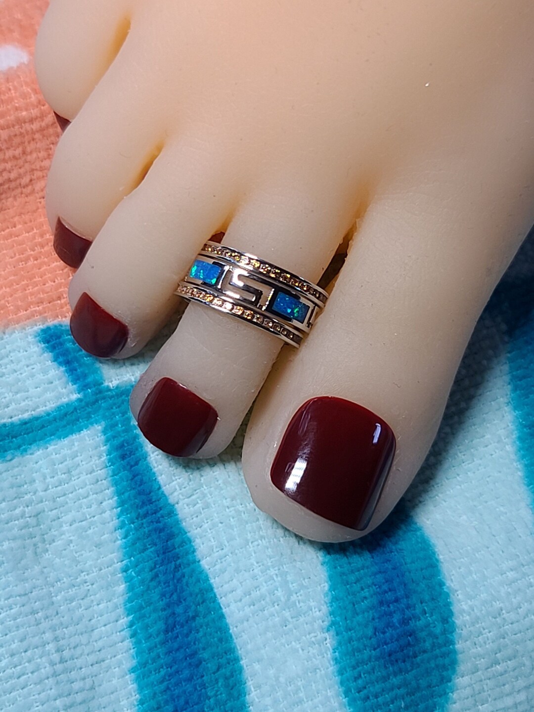 Toe Ring Set, Women's Toe Rings, Body Jewelry, Midi Ring, Stacked Toe ...