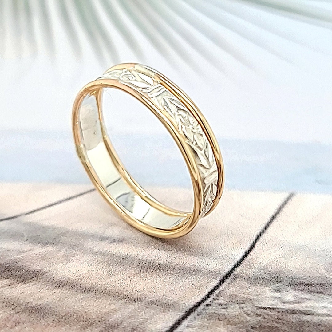 Stacked Thumb Ring- Sterling Silver Thumb Ring- Women's Thumb Rings ...