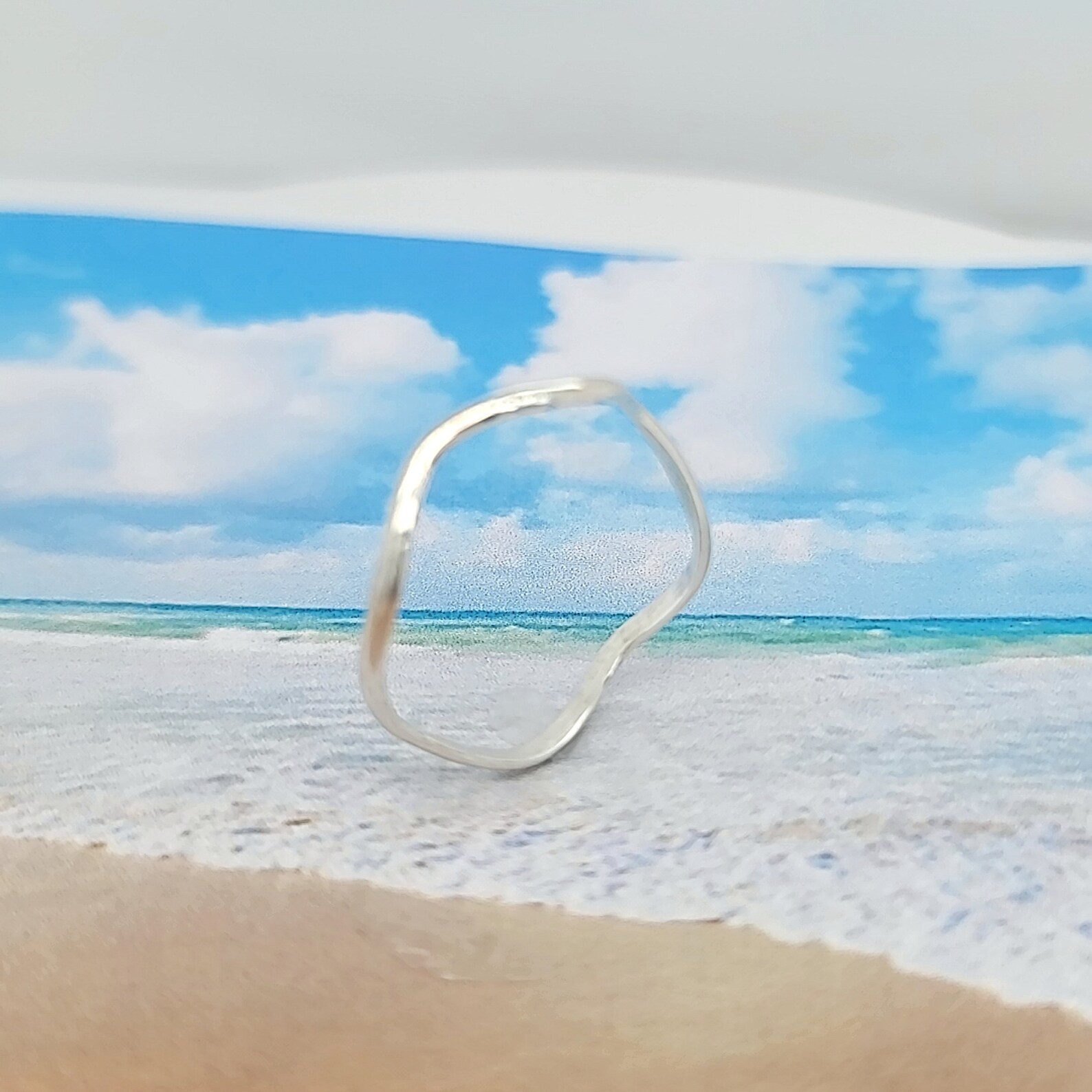 Wave Big Toe Ring Gold Big Toe Ring the Wave Wave Ring - Etsy
