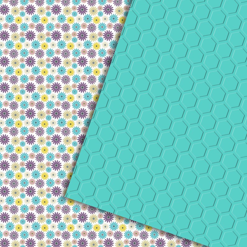 PRINTABLE Digital Paper Scrapbook Paper Digital - Etsy