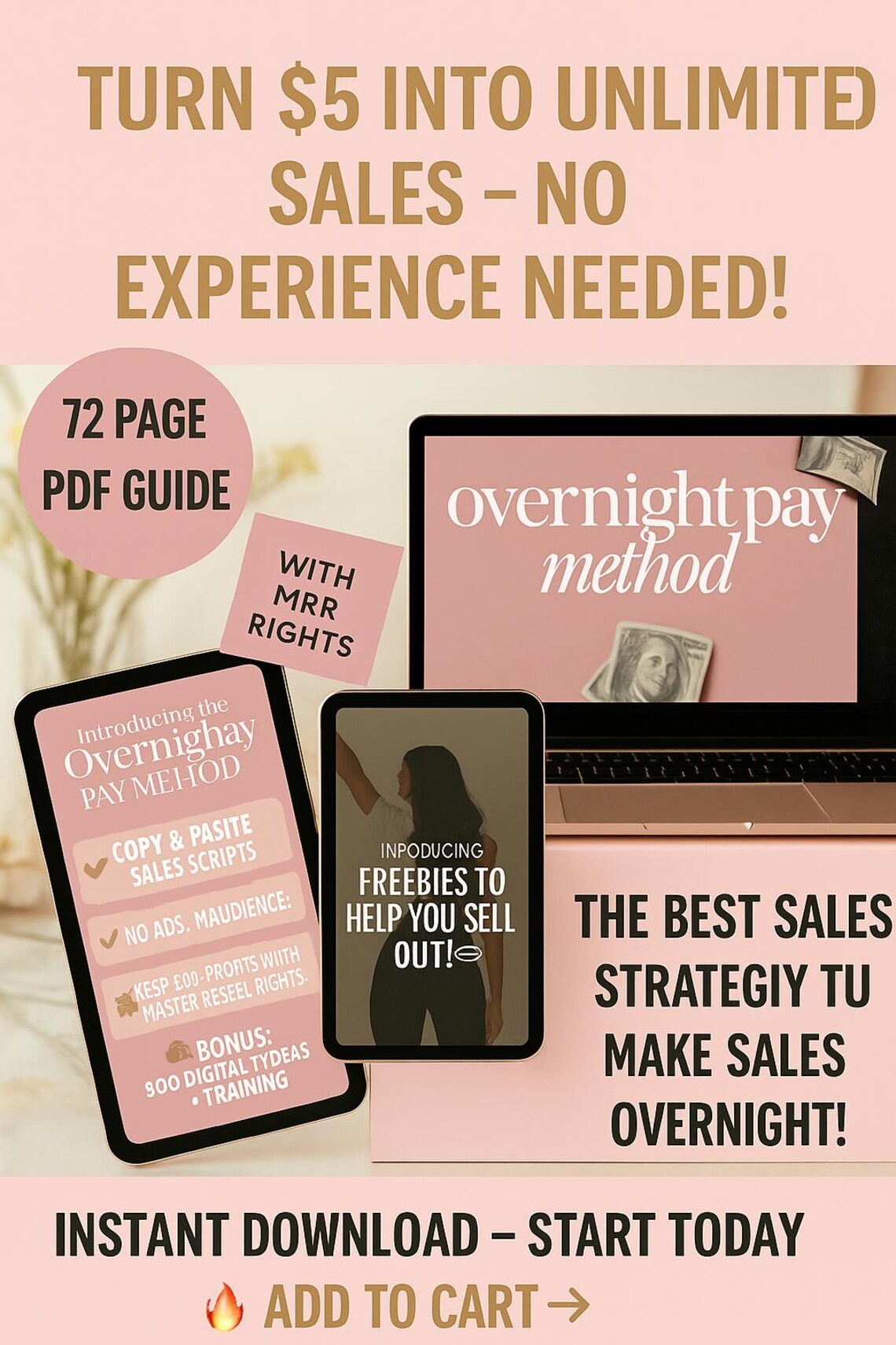 Overnight Pay Method | Faceless Digital Marketing Ebook | Overnight Pay ...