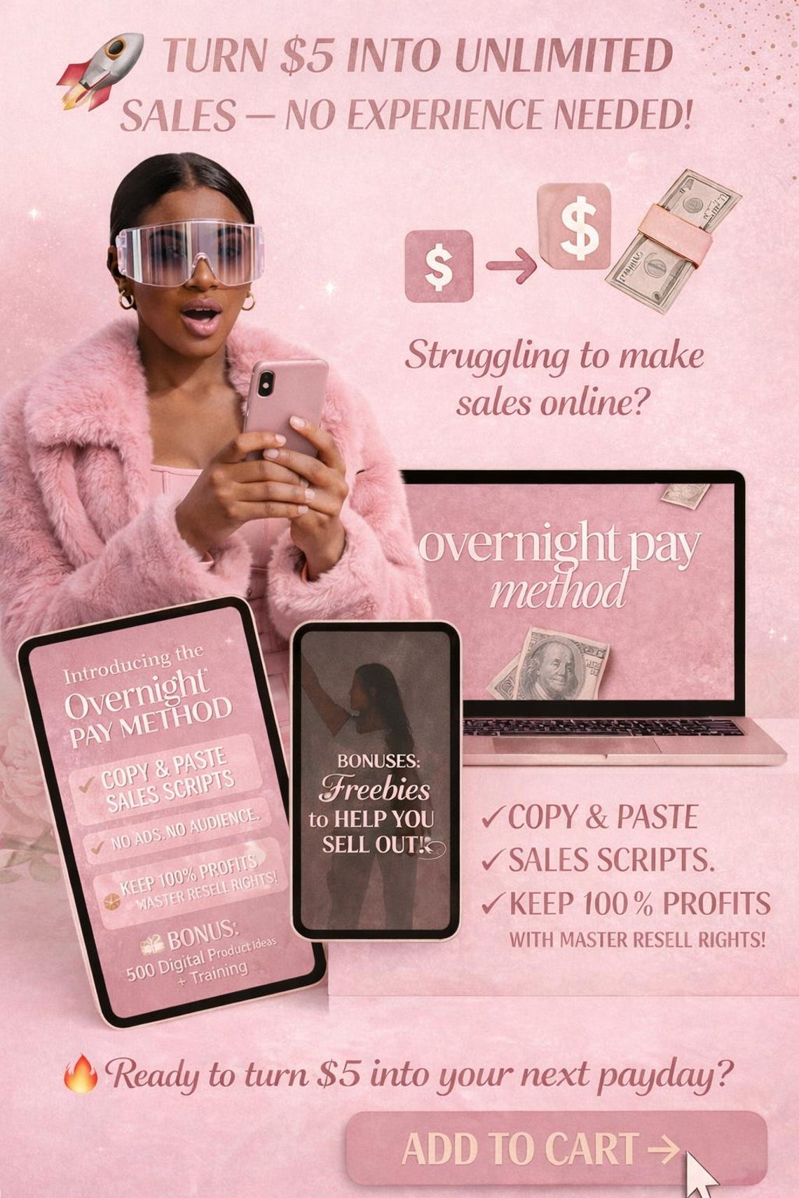 Overnight Pay Method | Faceless Digital Marketing Ebook | Overnight Pay ...