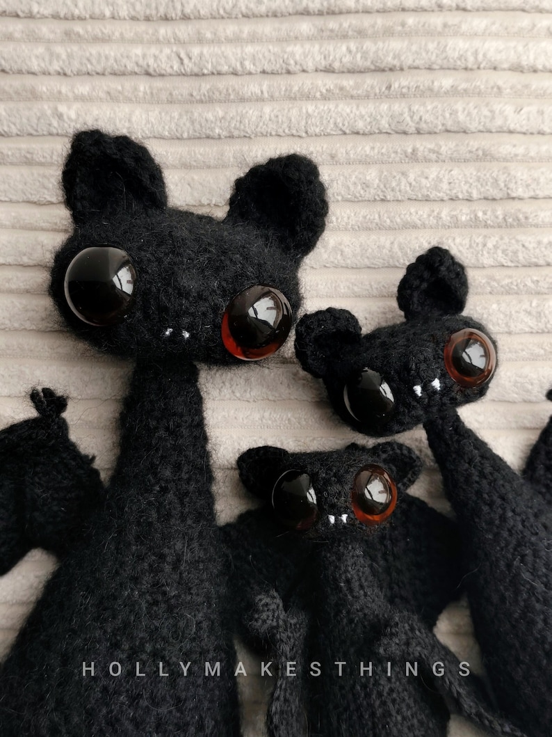 DIGITAL DOWNLOAD Floppy Bat Crochet Pattern - Etsy