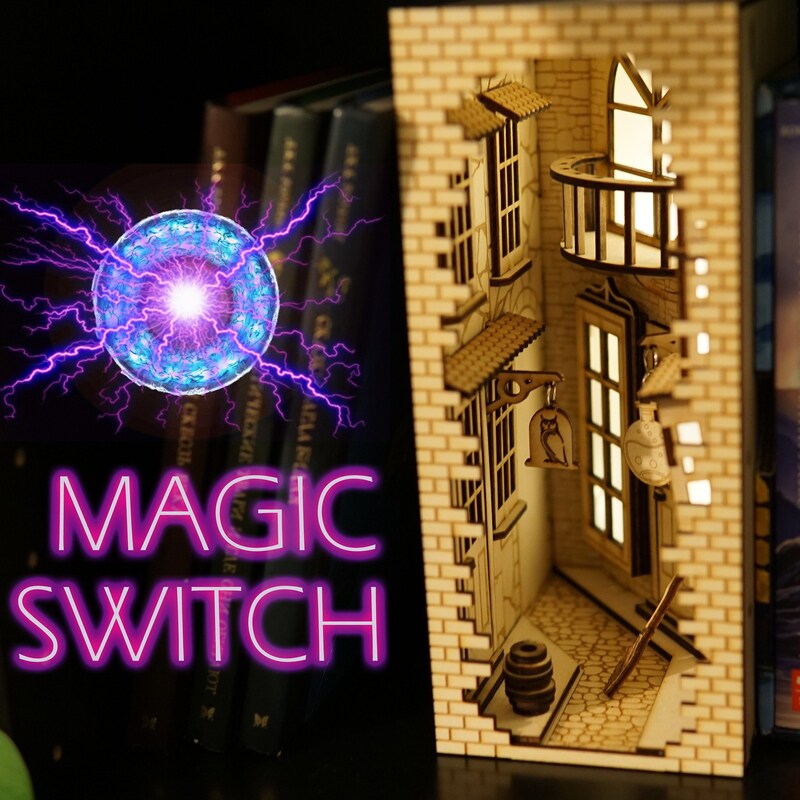 Book Nook for Bookshelf - Etsy