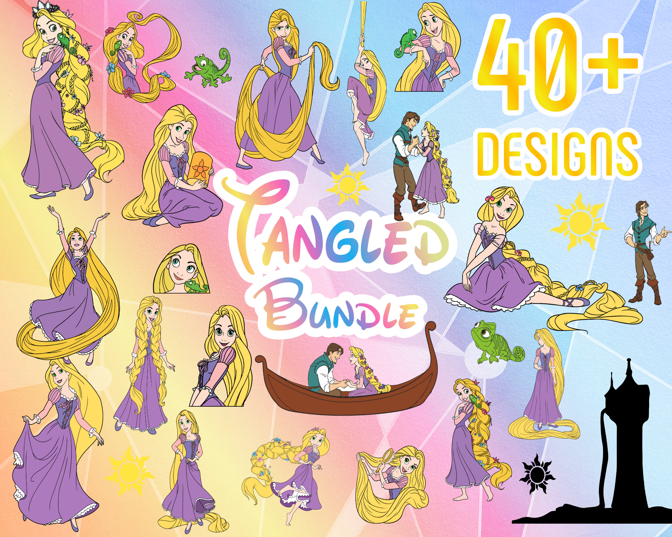 Rapunzel Clip Art