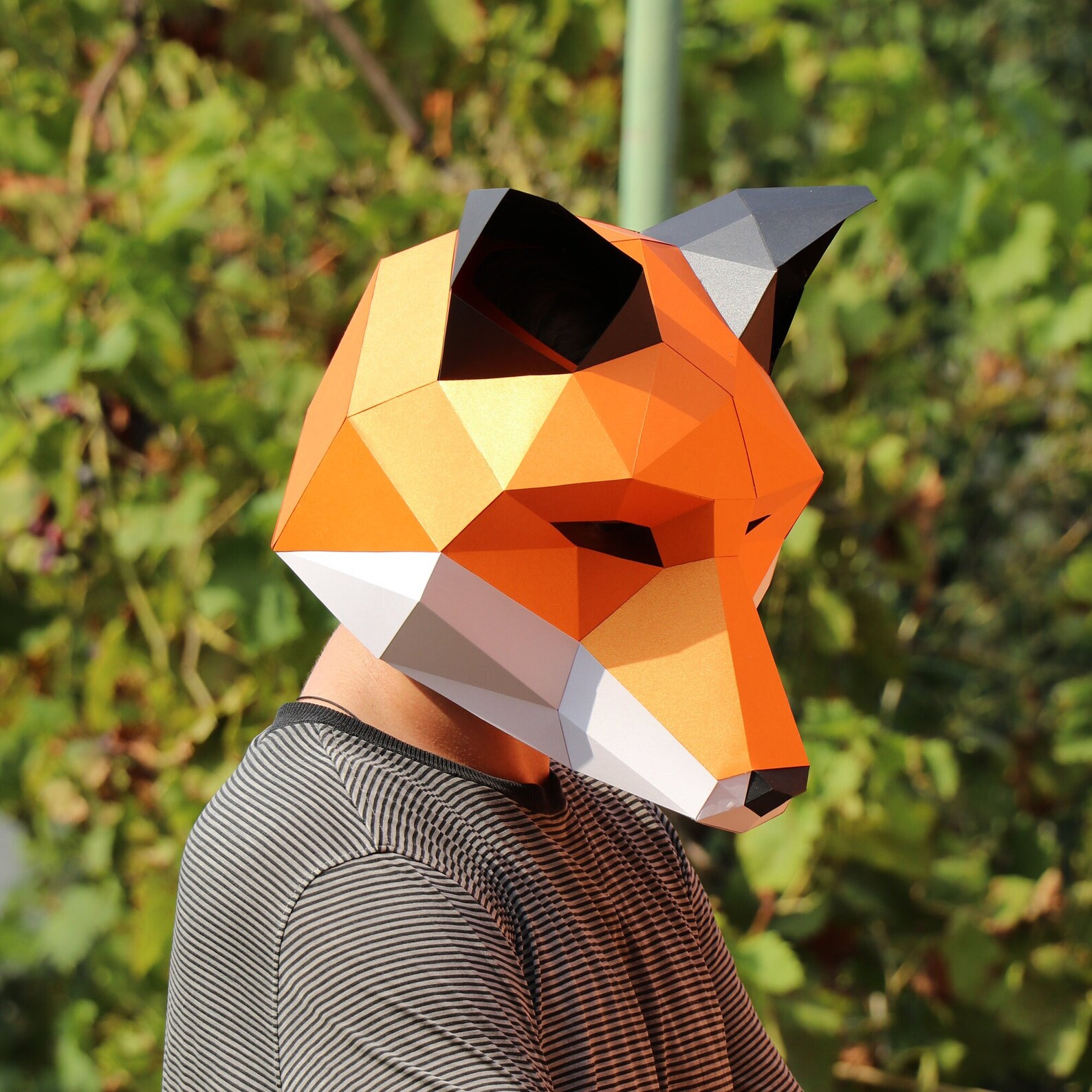 Fox Mask Papercraft Pdf at Lucas Beeston blog