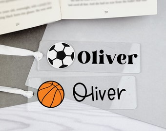 Football Bookmark | Etsy